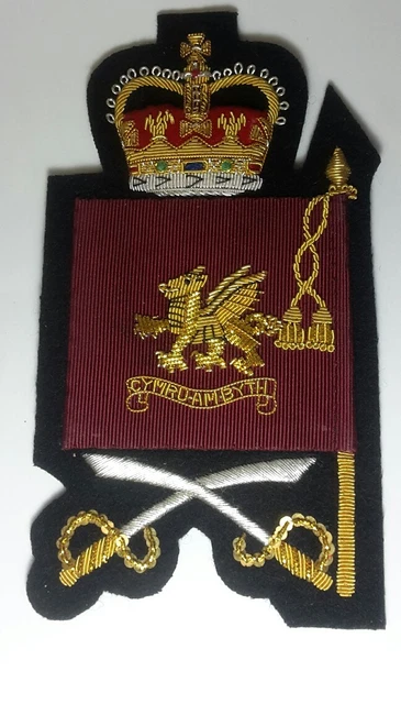 WELSH GUARDS COLOUR Sergeant Patch £40.00 - PicClick UK