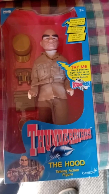 THUNDERBIRDS 12& THE Hood Talking Action Figure by Vivid Sound Tech ...