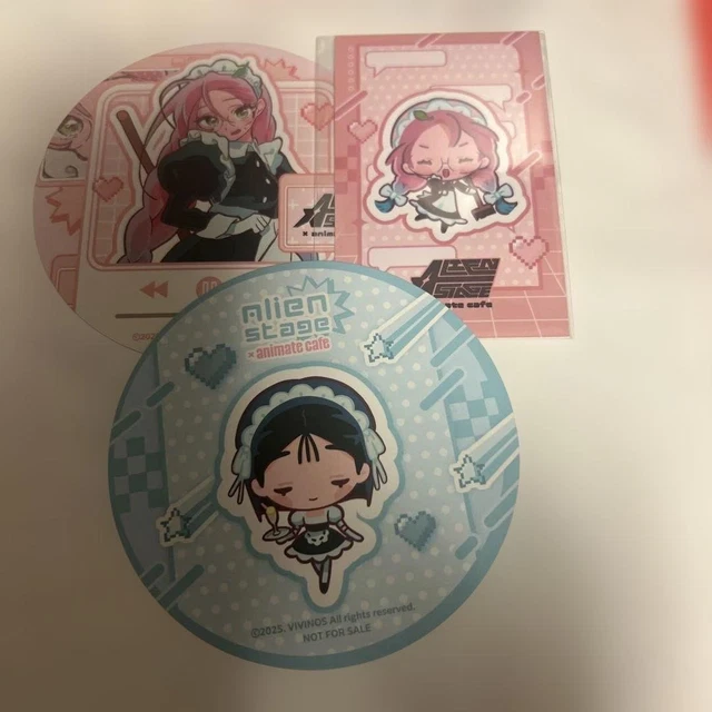 ALIEN STAGE EISTE Ani Cafe Benefit Coaster Miji Sua Card £37.12 ...