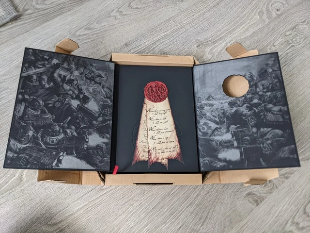 GAMES WORKSHOP WARHAMMER 40k 5th Ed Limited Edition Rulebook with box ...