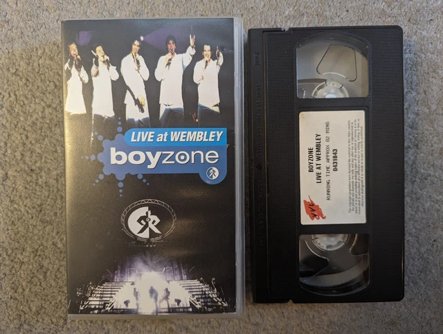BOYZONE LIVE AT Wembley VHS Video PAL £3.50 - PicClick UK