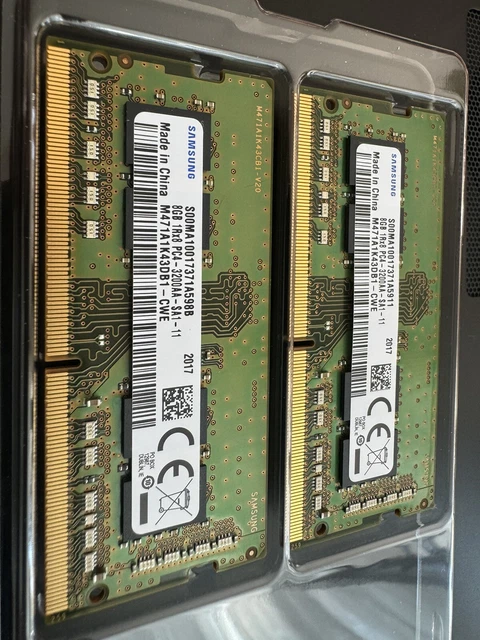 LAPTOP RAM SAMSUNG8GB 1Rx8 PC4-3200AA-SA1-11 RAM DDR4 3200mhz-CWELaptop Memory $20.00 - PicClick AU