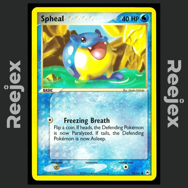 SPHEAL - 74/101 - Common - Hidden Legends - Pokemon - NM/M £5.96 ...