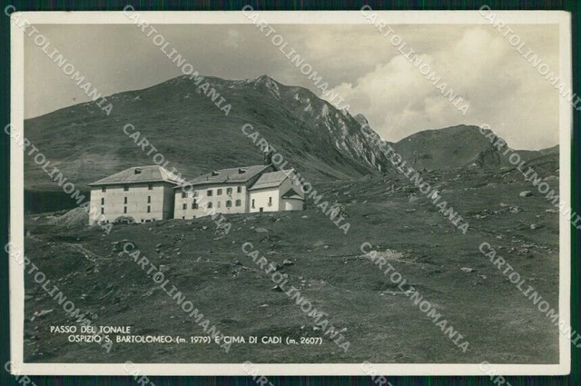TRENTO VERMIGLIO PASSO Tonale Ospizio San Bartolomeo Foto cartolina MX3376 EUR 8,00 - PicClick FR