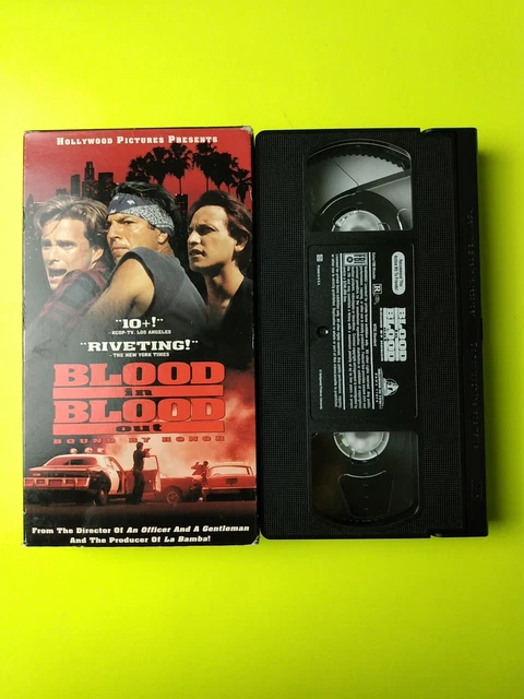 BLOOD IN, BLOOD Out (VHS, 1994, Standard Version)-035 $5.76 - PicClick CA