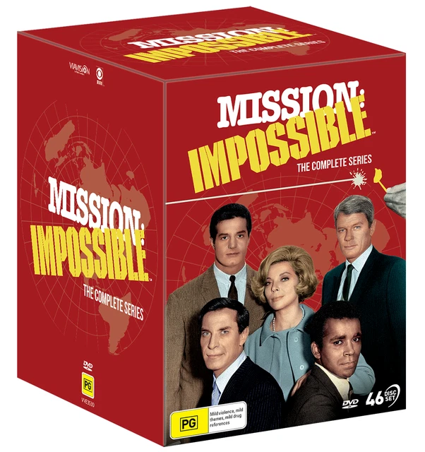 MISSION IMPOSSIBLE COMPLETE Series DVD : NEW £131.77 - PicClick UK