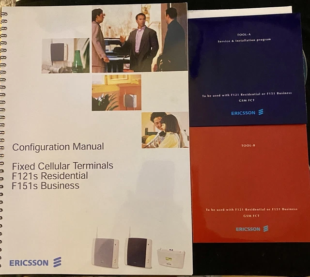 RARE VINTAGE ERICSSON FIXED CELLULAR TERMINAL (FCT) CONFIGURATOR ...