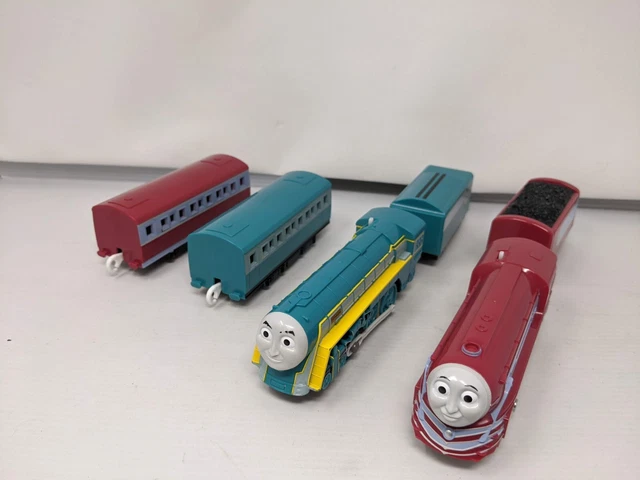 THOMAS & FRIENDS Trackmaster Connor Caitlin TOMY Plarail Train Tank ...