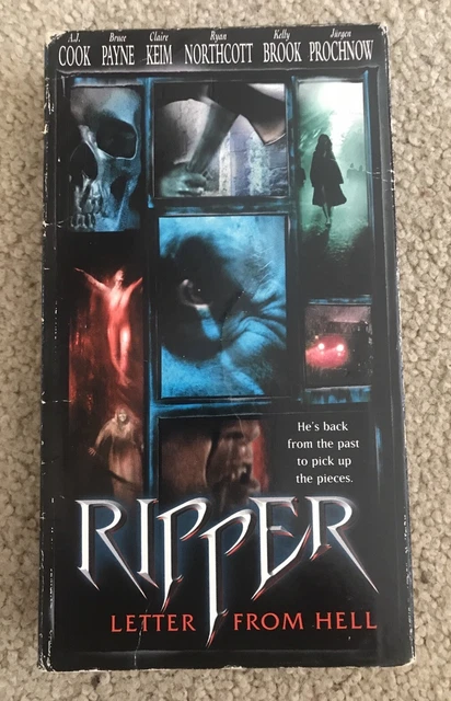 RIPPER: LETTER FROM Hell (VHS, 2000) Londons Jack The Ripper - Tested £ ...