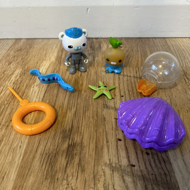 OCTONAUTS BARNACLES WITH Tunip and Clam Starfish Kit 7 Piece Playset ...