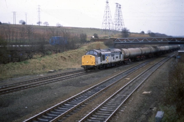 ORIGINAL 35MM SLIDE - Class 37/5 'Petroleum' 37503 - Ravensthorpe ...