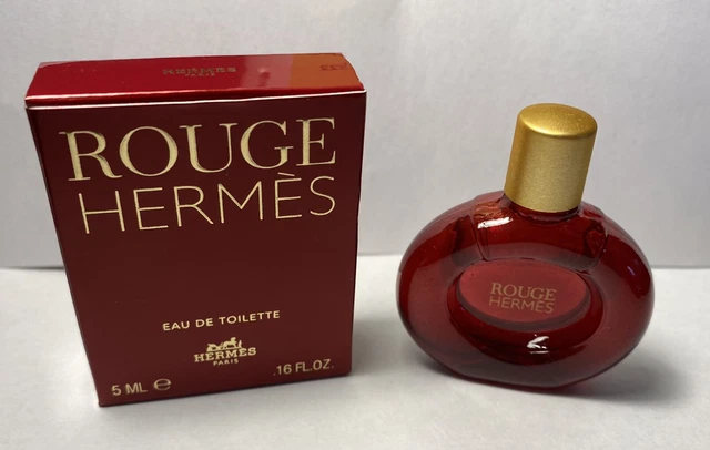 MINIATURE DE PARFUM Rouge Hermes de HERMES EDT 5 ml pleine + Boite EUR 9,99 - PicClick FR