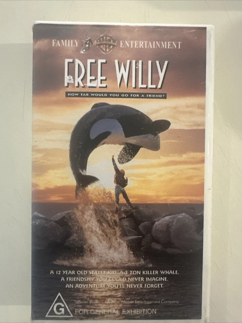 FREE WILLY VHS Tape Movie 1995 $22.00 - PicClick AU