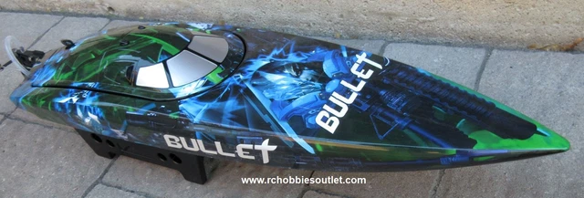 BULLET V4 RC Racing Boat Brushless Electric RTR Deep V Hull $272.97 ...