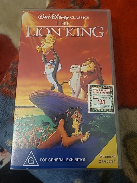 THE LION KING Walt Disney Classics VHS Movie Video Tape. $13.00 - PicClick AU