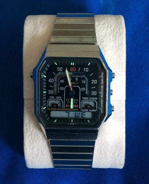 CITIZEN DIGI-ANA 30-0314 ‘ROBOT’ Vintage Watch 1980’s - Almost ...