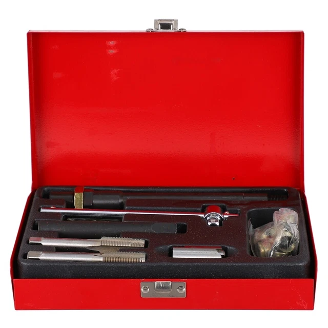ACIER ROBINET FILETÉ Bougie Kit De Taraudage D'allumage Automatique EUR 93,65 - PicClick FR