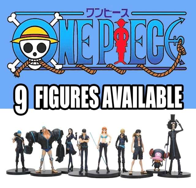 STRAW HAT PIRATES Figures One Piece anime Black Clothes Theatre ver ...