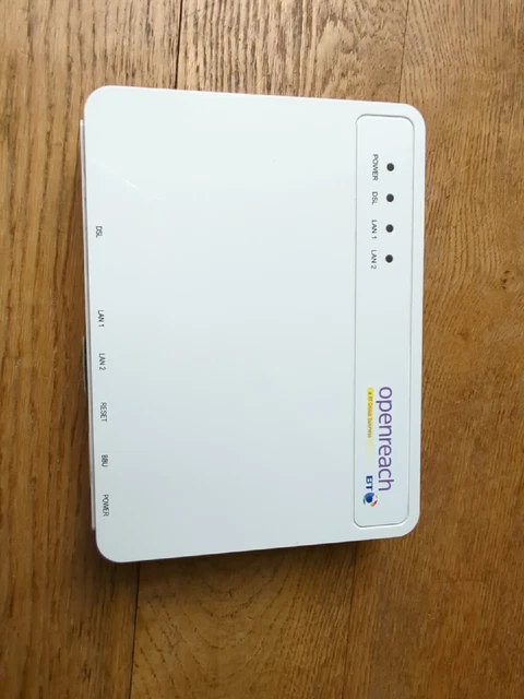 BT OPENREACH FTTC VDSL2 Modem - ECI Telecom - B-Focus V-2FUB/r Rev B £5 ...