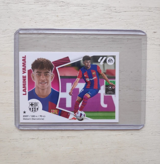 PANINI LAMINE YAMAL 2024 2025 La Liga Este FC Barcelone Toploader EUR 4 ...