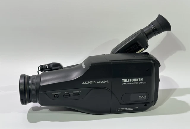 TELEFUNKEN VM 4300 Videokamera Camerarecorder Ungeprüft ohne Zub ...