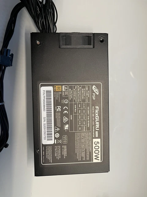 FSP FLEXGURU PRO 500W Flex ATX PSU for ITX/SFX Builds EUR 105,54 ...