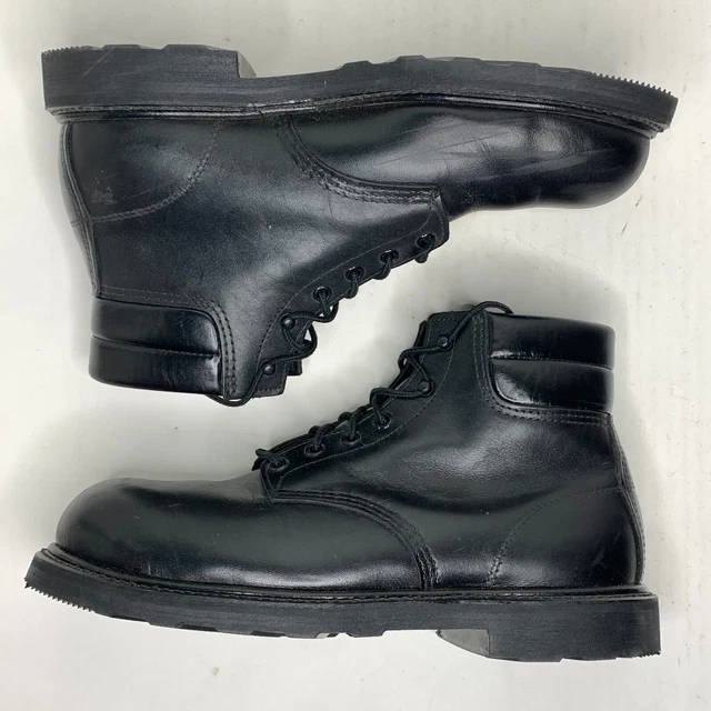 RED WING 2410 Tech Toe Work Boots Size 9 BB Black Oil Resistant £140.67 ...