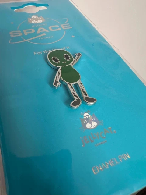 JELLYCAT SPACE ZYLLAN Alien Pin Badge Brand New £16.15 - PicClick UK