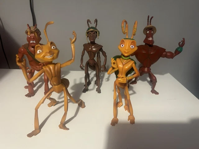 ANTZ DREAMWORKS PLAYMATES Antz Figures 1998 6inch Bundle £34.99 ...