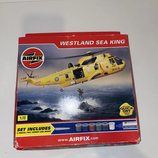 AIRFIX WESTLAND SEA King Helicopter Model Kit#03043G 1/72 Scale NEW ...