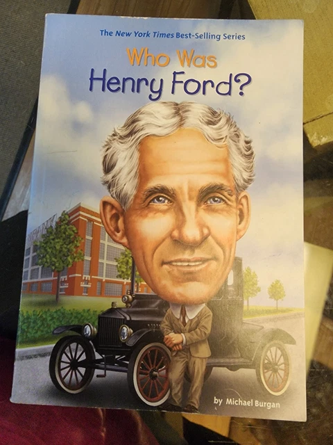 WHO WAS HENRY Ford? Biography Books for Kids 9-12 Children's Biography ...