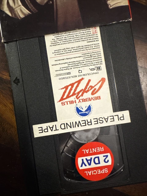 BEVERLY HILLS COP III VHS 1994 Paramount Pictures Eddie Murphy £6.21 ...