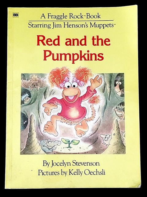 FRAGGLE ROCK: RED And The Pumpkins By Jocelyn Stevenson Vintage ...