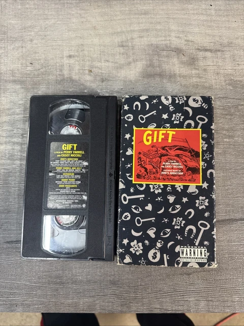 VHS GIFT A film by Janes Addiction Perry Farrell - Explicit Lyrics 1993 ...