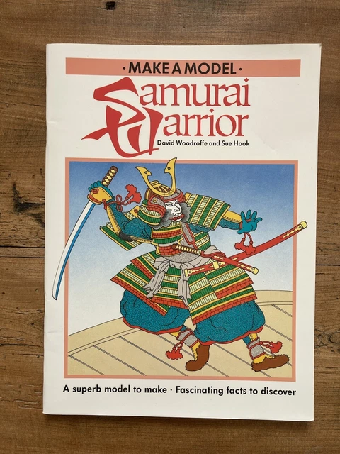 MAKE A MODEL Activity Book, Samurai Warrior, Papercraft, Kids £3.00 ...
