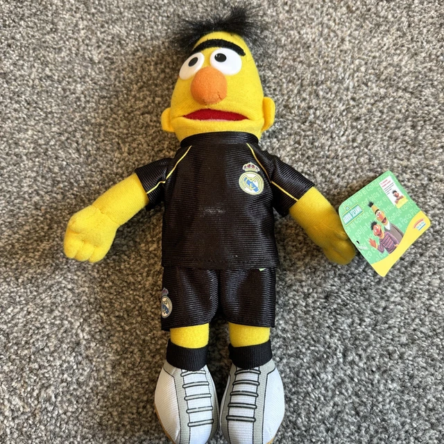 SESAME STREET BERT Plush With Real Madrid Kit Blas Real Madrid £9.50 ...