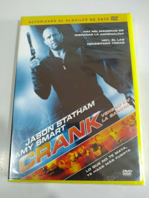CRANK JASON STATHAM Amy Smart - DVD Region 2 Spanish English New £16.66 ...
