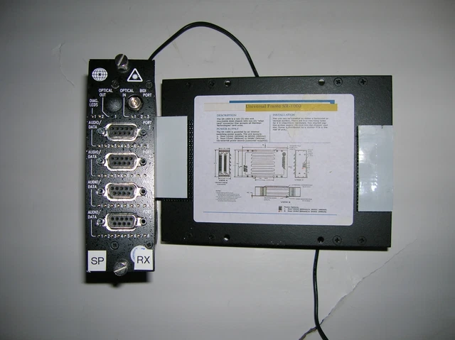 MERIDIAN TECHNOLOGIES INC. DR-16A-3D unidirectionnel, multiplex audio à ...