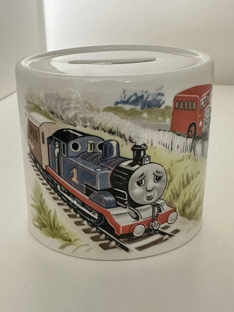 VINTAGE WEDGWOOD THOMAS the Tank Engine Money Box / Piggy Bank £15.00 ...
