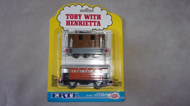 ERTL - THOMAS the Tank Engine - TOBY with HENRIETTA - Early Cloud ...