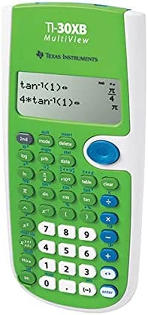 SCIENTIFIC CALCULATOR MULTI View 4 Line Display Fraction Decimal Math ...
