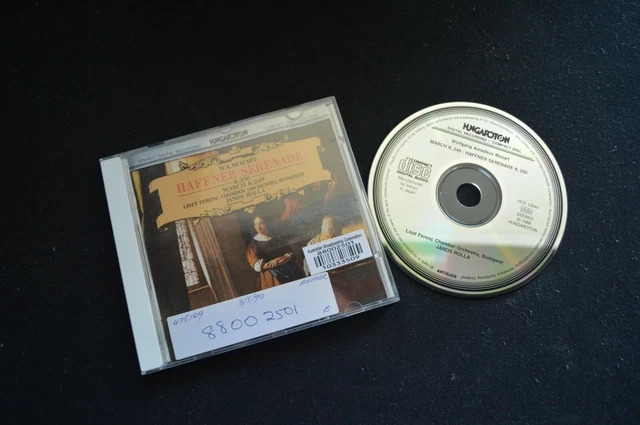 MOZART HAFFNER SERENADE Rare Japan Pressed Classical Cd! Janos Rolla Liszt $39.95 - PicClick AU