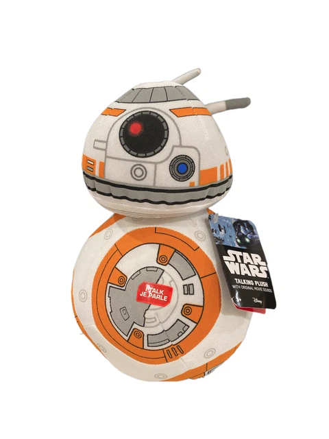 STAR WARS TALKING BB-8 BB8 Plush Toy 8" Interactive Droid The Force ...