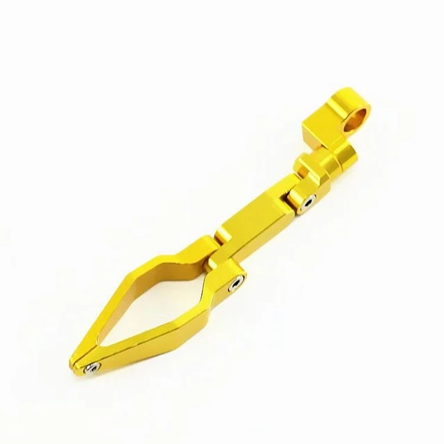 MOTORCYCLES CNC ADJUSTABLE Brake Cable Tube Line Clamp Pipe Tubing ...