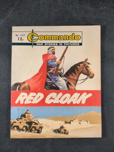 COMMANDO COMIC ISSUE Number 1417 Red Cloak £4.45 - PicClick UK