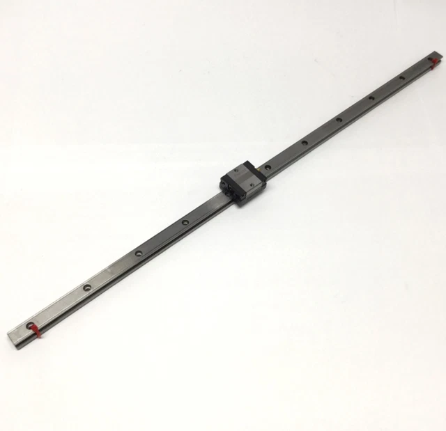 THK SSR15 LINEAR Ball Bearing Block Carriage Slide on 640mm Guide Rail ...