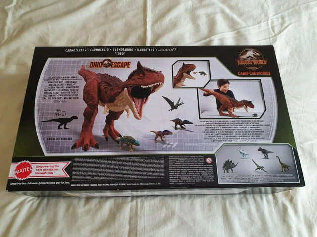 JURASSIC WORLD SUPER Colossal Carnotaurus Toro Action Figure by Mattel ...