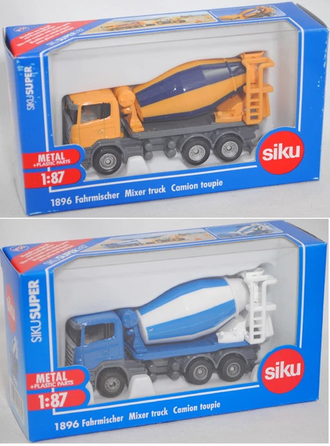 SIKU SUPER 1896 LIEBHERR HTM 704 Fahrmischer auf Scania R380, 1:87 EUR ...