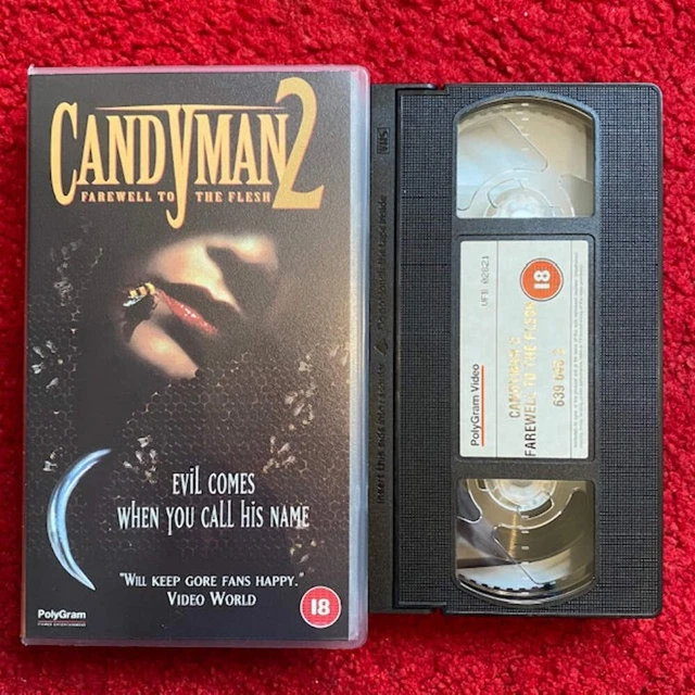 CANDYMAN 2: FAREWELL To The Flesh VHS Video (1995) 6396463 £11.86 ...