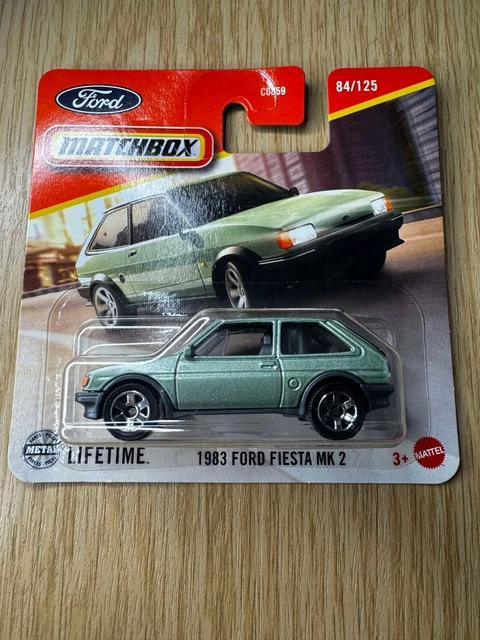 2025 MATCHBOX 1983 Ford Fiesta Mk2 XR2 Green £4.50 - PicClick UK